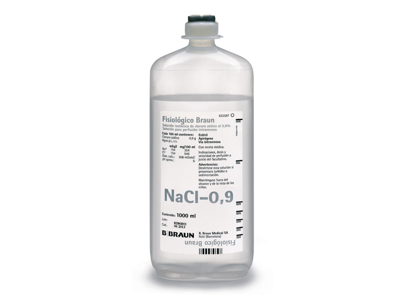 Fisiológico Braun 0,9%