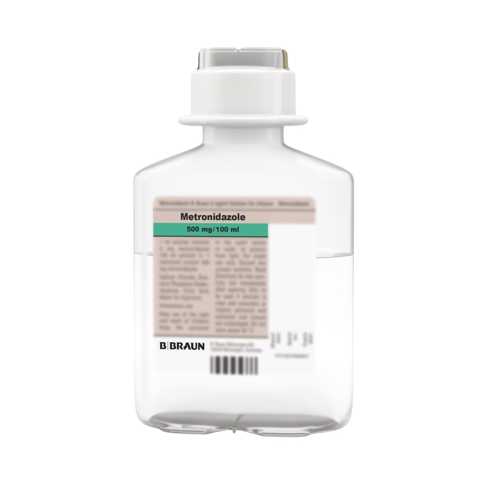 Metronidazol B Braun 5 Mg ml 100 Ml Metronidazol B Braun 5 Mg ml 100 Ml